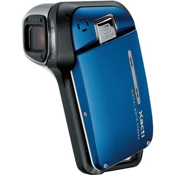 （中古品）SANYO 防水デジタルムービーカメラ Xacti (ザクティ) DMX-CA8 ブルー DMX-CA8(L)【商品説明】※掲載されている商品の写真は代表写真となっておりますので、外箱、説明書、リモコン等は付属しない場合がございま...