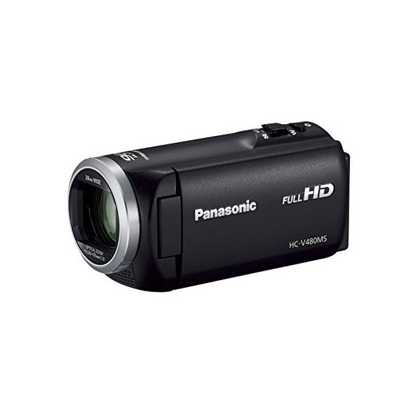 （中古品）パナソニック HDビデオカメラ V480MS 32GB 高倍率90倍ズーム ブラック HC-V480MS-K【商品説明】※掲載されている商品の写真は代表写真となっておりますので、外箱、説明書、リモコン等は付属しない場合がございます...