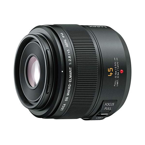 （中古品）パナソニック(Panasonic) Panasonic マイクロフォーサーズ用 ライカ DG MACRO-ELMARIT 45mm F2.8【商品説明】※掲載されている商品の写真は代表写真となっておりますので、外箱、説明書、リモコ...