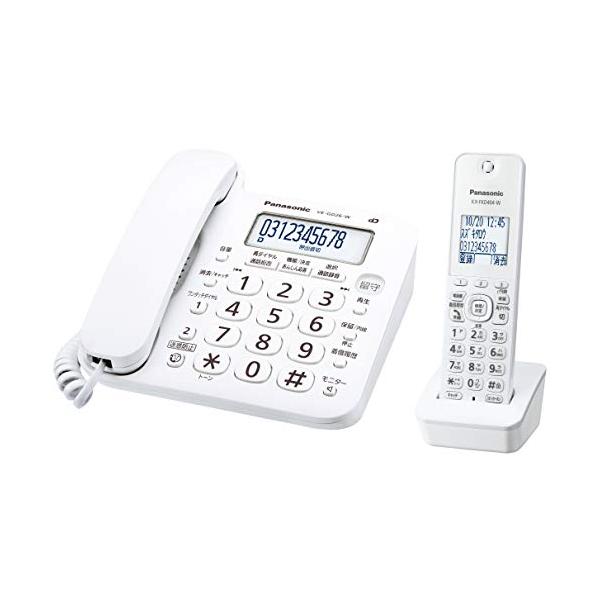 （中古品）パナソニック コードレス電話機(子機1台付き) VE-GD26DL-W【商品説明】※掲載されている商品の写真は代表写真となっておりますので、外箱、説明書、リモコン等は付属しない場合がございます。用途機能として最低限の付属品はお送り...