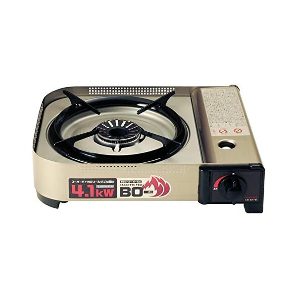 （中古品）イワタニ カセットフー BO(ボー) EX 強火力コンロ / 最大発熱量4.1kW ヘアラインシルバー CB-AH-41【商品説明】※掲載されている商品の写真は代表写真となっておりますので、外箱、説明書、リモコン等は付属しない場合...