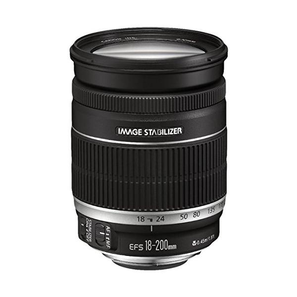 （中古品）Canon 望遠ズームレンズ EF-S18-200mm F3.5-5.6 IS APS-C対応【商品説明】※掲載されている商品の写真は代表写真となっておりますので、外箱、説明書、リモコン等は付属しない場合がございます。用途機能とし...