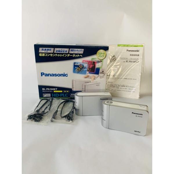 （中古品）パナソニック PLCアダプター スタートパック BL-PA100KT【商品説明】※掲載されている商品の写真は代表写真となっておりますので、外箱、説明書、リモコン等は付属しない場合がございます。用途機能として最低限の付属品はお送りい...