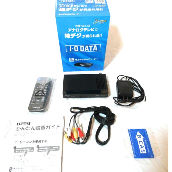 （中古品）I-O DATA 地上デジタルチューナー HVT-TLSD/R【商品説明】※掲載されている商品の写真は代表写真となっておりますので、外箱、説明書、リモコン等は付属しない場合がございます。用途機能として最低限の付属品はお送りいたしま...
