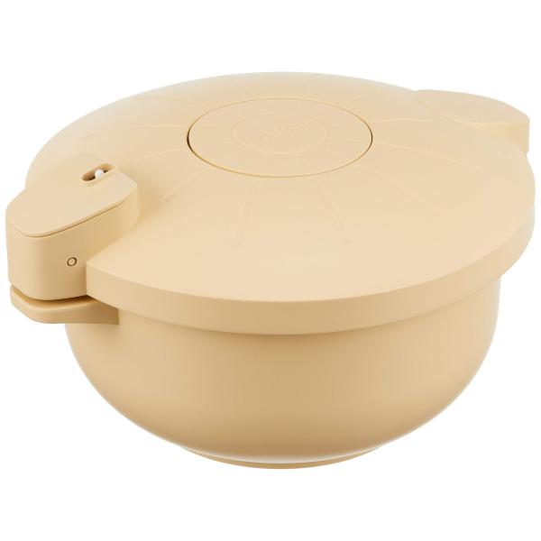 （中古品）マイヤー(Meyer) 電子レンジ圧力鍋 2.3L ポリプロピレン 簡単調理 時短 ナチュラル 「電子レンジ圧力鍋3」 国内正規品 MPC3【商品説明】※掲載されている商品の写真は代表写真となっておりますので、外箱、説明書、リモコ...