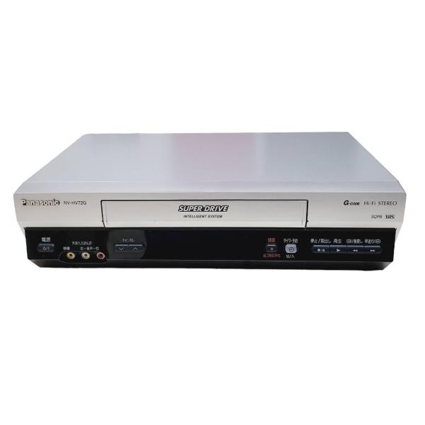 （中古品）パナソニック ビデオデッキ NV-HV72G-S【商品説明】※掲載されている商品の写真は代表写真となっておりますので、外箱、説明書、リモコン等は付属しない場合がございます。用途機能として最低限の付属品はお送りいたしますが、気になる...