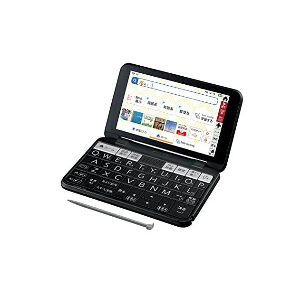 （中古品）シャープ 電子辞書 BRAIN 高校生モデル(6教科対応) PW-H1-B(ブラック系) 2021年発売モデル【商品説明】※掲載されている商品の写真は代表写真となっておりますので、外箱、説明書、リモコン等は付属しない場合がございま...