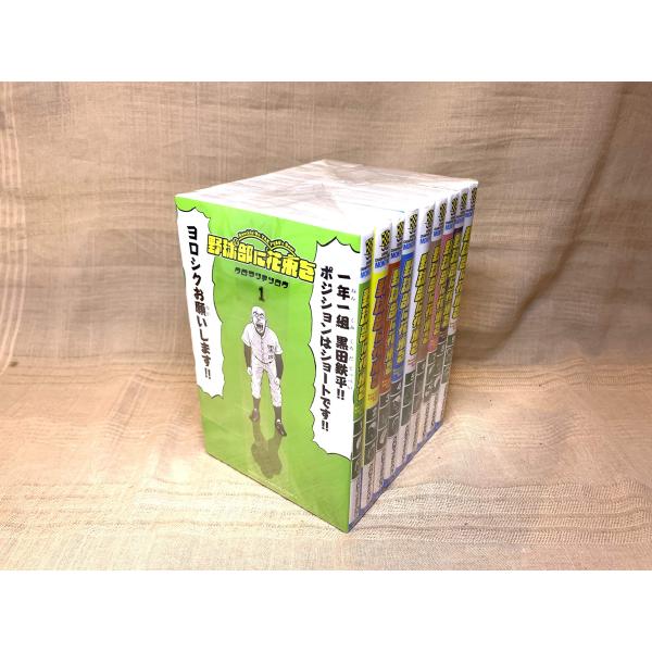 （中古品）野球部に花束を コミック 全9巻 完結セット【商品説明】※掲載されている商品の写真は代表写真となっておりますので、外箱、説明書、リモコン等は付属しない場合がございます。用途機能として最低限の付属品はお送りいたしますが、気になる方は...