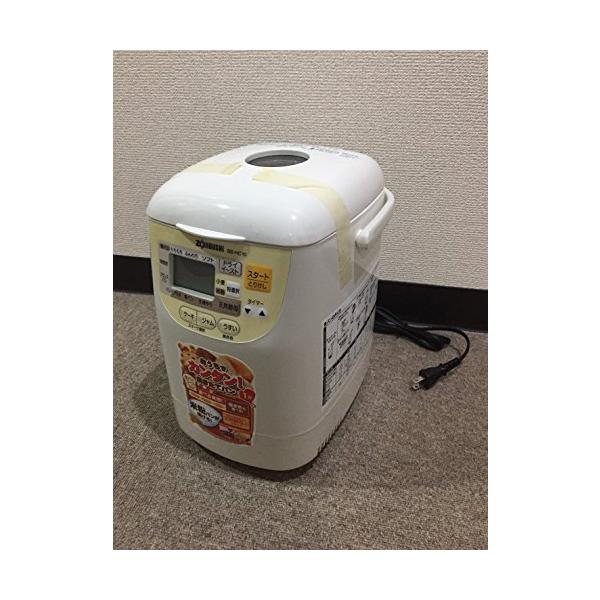 （中古品）ZOJIRUSHI 米粉でパンが焼ける ホームベーカリー ホワイト BB-HC10-WB【商品説明】※掲載されている商品の写真は代表写真となっておりますので、外箱、説明書、リモコン等は付属しない場合がございます。用途機能として最低...