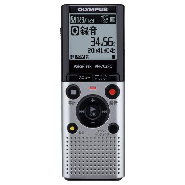 （中古品）OLYMPUS ICレコーダー VoiceTrek 2GB スタンダードモデル 単4電池2本使用 VN-702PC【商品説明】※掲載されている商品の写真は代表写真となっておりますので、外箱、説明書、リモコン等は付属しない場合がござ...