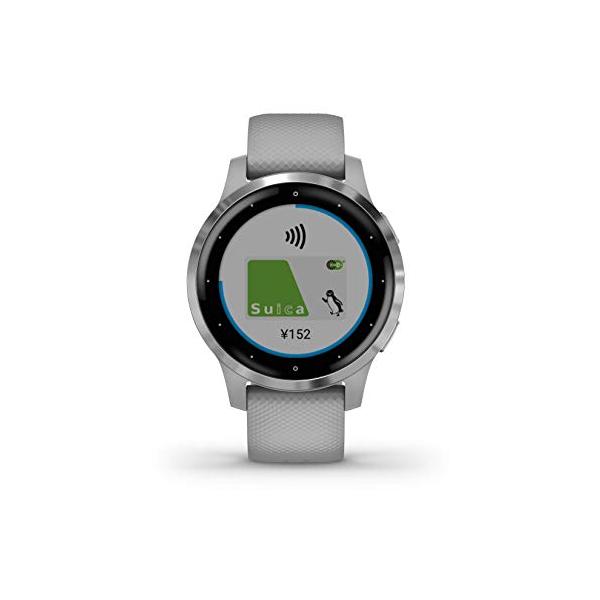 （中古品）GARMIN vivoactive 4S Powder Gray/Silver 010-02172-07【商品説明】※掲載されている商品の写真は代表写真となっておりますので、外箱、説明書、リモコン等は付属しない場合がございます。用...