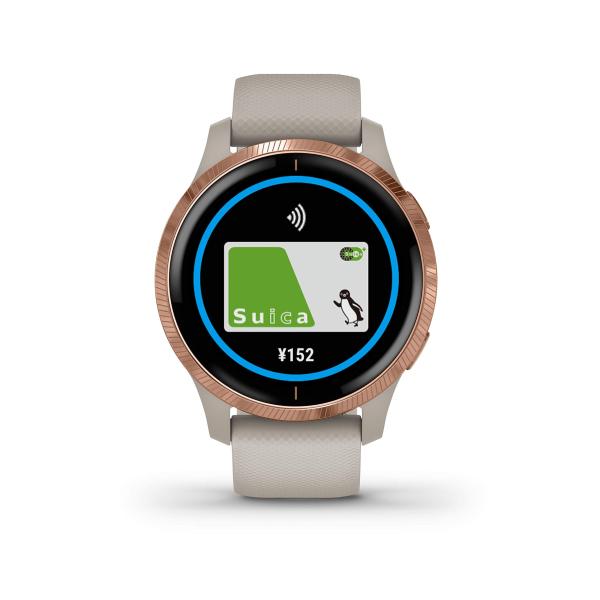 （中古品）GARMIN Venu Light Sand/Rose Gold 010-02173-27【商品説明】※掲載されている商品の写真は代表写真となっておりますので、外箱、説明書、リモコン等は付属しない場合がございます。用途機能として最...