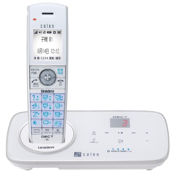 （中古品）Uniden デジタルコードレス留守番電話機 可憐 子機1台タイプ ホワイト DECT3280(W)【商品説明】※掲載されている商品の写真は代表写真となっておりますので、外箱、説明書、リモコン等は付属しない場合がございます。用途機...