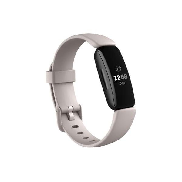 （中古品）Fitbit Inspire2 フィットネストラッカー Lunar White ルナホワイト L/Sサイズ/心拍計 日本正規品【商品説明】※掲載されている商品の写真は代表写真となっておりますので、外箱、説明書、リモコン等は付属しな...