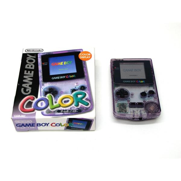 （中古品）ゲームボーイ カラー (クリアパープル)メーカー生産終了【商品説明】※掲載されている商品の写真は代表写真となっておりますので、外箱、説明書、リモコン等は付属しない場合がございます。用途機能として最低限の付属品はお送りいたしますが、...