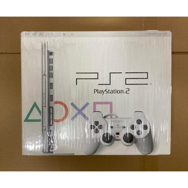 （中古品）PlayStation 2 セラミック・ホワイト (SCPH-75000CW) メーカー生産終了【商品説明】※掲載されている商品の写真は代表写真となっておりますので、外箱、説明書、リモコン等は付属しない場合がございます。用途機能と...