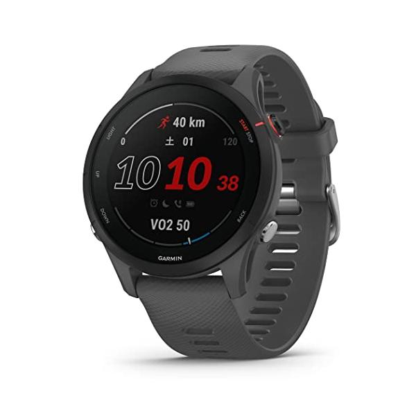 （中古品）ガーミン(GARMIN) Forerunner 255 ランニングウォッチ Slate Grey 日本正規品 バンドサイズ22mm【商品説明】※掲載されている商品の写真は代表写真となっておりますので、外箱、説明書、リモコン等は付属...