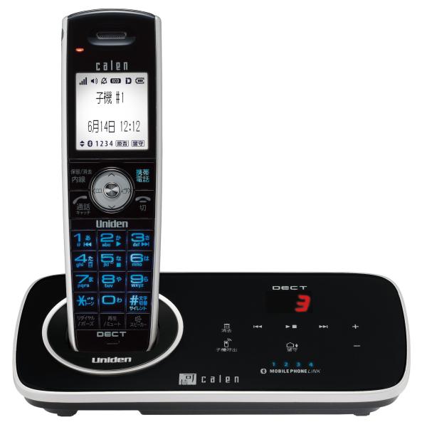 （中古品）Uniden デジタルコードレス留守番電話機 可憐 子機1台タイプ ブラック DECT3280(B)【商品説明】※掲載されている商品の写真は代表写真となっておりますので、外箱、説明書、リモコン等は付属しない場合がございます。用途機...