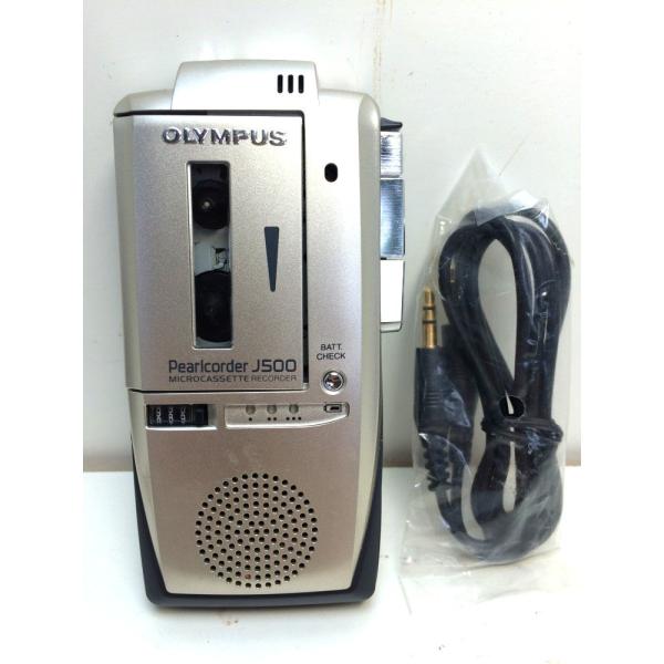 （中古品）OLYMPUS マイクロカセットテープレコーダー パールコーダーJ500【商品説明】※掲載されている商品の写真は代表写真となっておりますので、外箱、説明書、リモコン等は付属しない場合がございます。用途機能として最低限の付属品はお送...