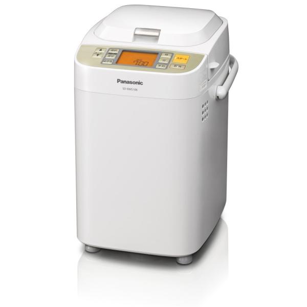 （中古品）パナソニック ホームベーカリー 1斤タイプ シャンパンホワイト SD-BMS106-NW【商品説明】※掲載されている商品の写真は代表写真となっておりますので、外箱、説明書、リモコン等は付属しない場合がございます。用途機能として最低...