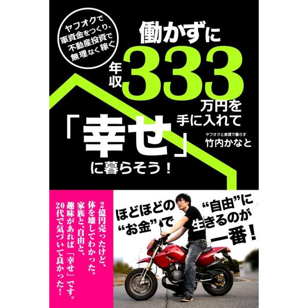（中古品）(旧版)働かずに年収333万円を手に入れて「幸せ」に暮らそう【商品説明】※掲載されている商品の写真は代表写真となっておりますので、外箱、説明書、リモコン等は付属しない場合がございます。用途機能として最低限の付属品はお送りいたします...