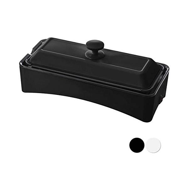 （中古品）山善 ホットプレート 2WAY スリム たこ焼きプレート付き YOF-W120(B)【商品説明】※掲載されている商品の写真は代表写真となっておりますので、外箱、説明書、リモコン等は付属しない場合がございます。用途機能として最低限の...