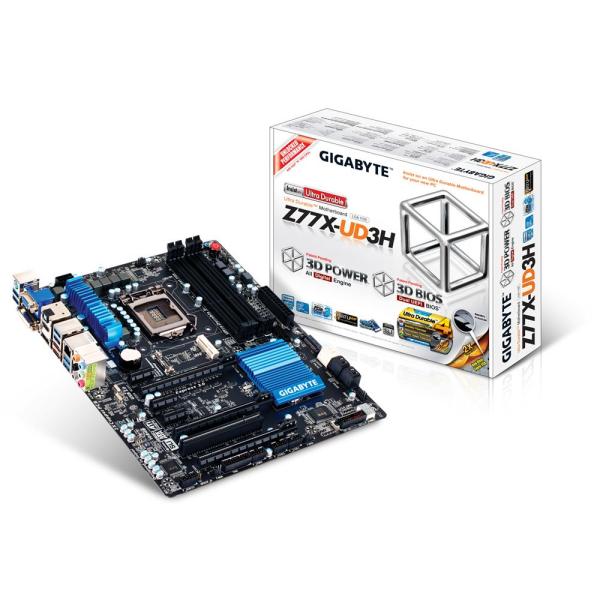 （中古品）GIGABYTE intel Z77 LGA1155 ATX LucidLogix Virtu MVP対応 GA-Z77X-UD3H【商品説明】※掲載されている商品の写真は代表写真となっておりますので、外箱、説明書、リモコン等は付...