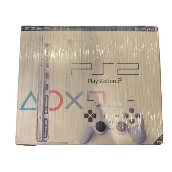 （中古品）PlayStation 2 セラミック・ホワイト (SCPH-70000CW) メーカー生産終了【商品説明】※掲載されている商品の写真は代表写真となっておりますので、外箱、説明書、リモコン等は付属しない場合がございます。用途機能と...