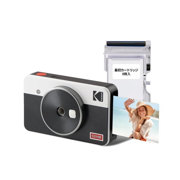 （中古品）コダック KODAK Mini Shot 2 レトロ 4PASS 2-in-1インスタントカメラ＆フォトプリンター(5,3x8,6cm)＋カ【商品説明】※掲載されている商品の写真は代表写真となっておりますので、外箱、説明書、リモコ...