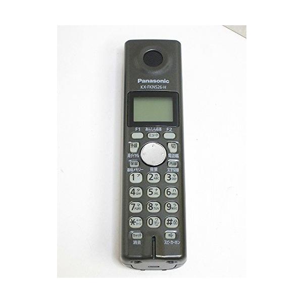 （中古品）Panasonic パナソニック 子機 KX-FKN526-H【商品説明】※掲載されている商品の写真は代表写真となっておりますので、外箱、説明書、リモコン等は付属しない場合がございます。用途機能として最低限の付属品はお送りいたしま...