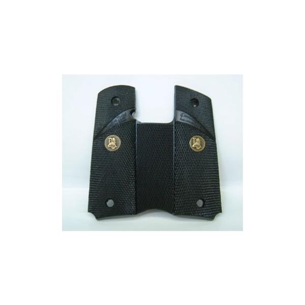 「商品情報」ラバーグリップ パックマイヤーColt 1911用 P/N 02921 GM-45C「主な仕様」対応モデル:各種コルト M1911A1（ガバメント）  MEUピストル実銃用の実物グリップになります。モデルガンやエアガンなどのトイ...