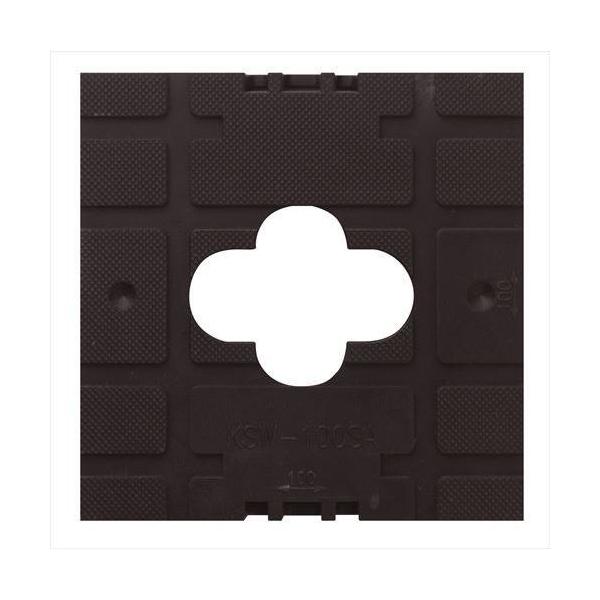 吉川化成 キソパッキン※サイズをお間違えにならぬようご注意ください※・サイズ：W100×L100×H20mm・重量：160g(枚)・対応土台寸法：404(204)用・材質：オレフィン系複合樹脂(ブラック)・梱包入数：30個入メーカー直送の為...