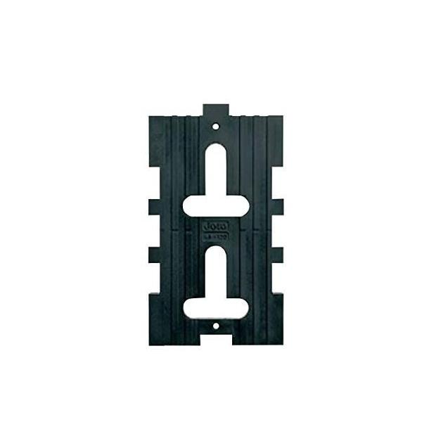 キソパッキン KP-120 JOTO商品詳細色・柄：ブラックタイプ：在来工法寸法：120×214×20mm材質：JC（ポリオレフィン樹脂＋炭酸カルシウム）推奨土台寸法：120角梱包：30コ/ケース送料詳細・送料無料・沖縄・離島には発送するこ...