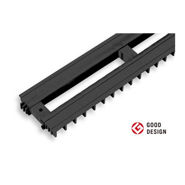 JOTO　KPK-N120色・柄：ブラック寸法：120×908×20mm材質：JC（ポリオレフィン樹脂＋炭酸カルシウム）・気密テープ：EPDM（発泡ゴム）梱包：10本/ケース付属品：気密テープ1シート/ケース（スリットで14枚に分かれていま...