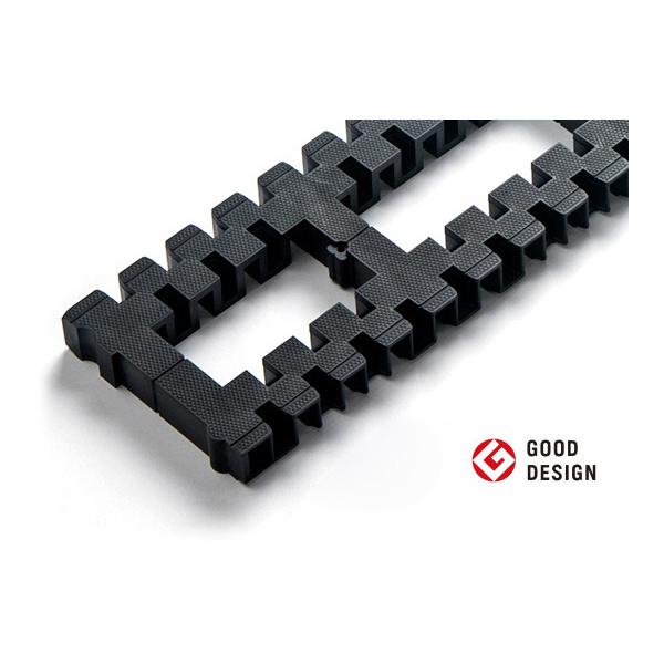 キソパッキンロング KP-L102 城東テクノ商品詳細KP-L102色・柄：ブラック寸法：102×911×20mm材質：JC（ポリオレフィン樹脂＋炭酸カルシウム）有効換気面積：101.76cm2/m(92.4cm2/本)推奨土台寸法：105...