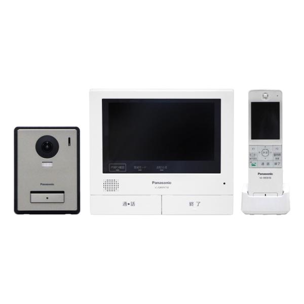 Panasonic パナソニック テレビドアホン ワイヤレスモニター付き 電源コード式 スマホで「外でもドアホン」 宅配ボックス連携 VL-SWE710KF【商品説明】高感度カメラ搭載！住まいと暮らしの安心を見守る多機能ドアホンです！●住ま...