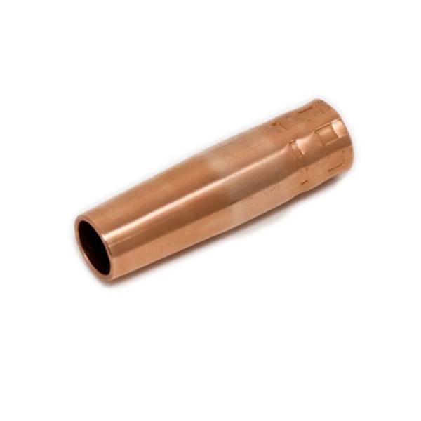 PANA パナソニック溶接CO2トーチ 180A/200A絶縁付ノズル 型番 「TGN01208」純正品 5本●全長(mm)： 75  ●タイプ： 小口径●内径(Φmm)： 13●電流(A)： 180、200●外径(Φmm)： 19●主な適...