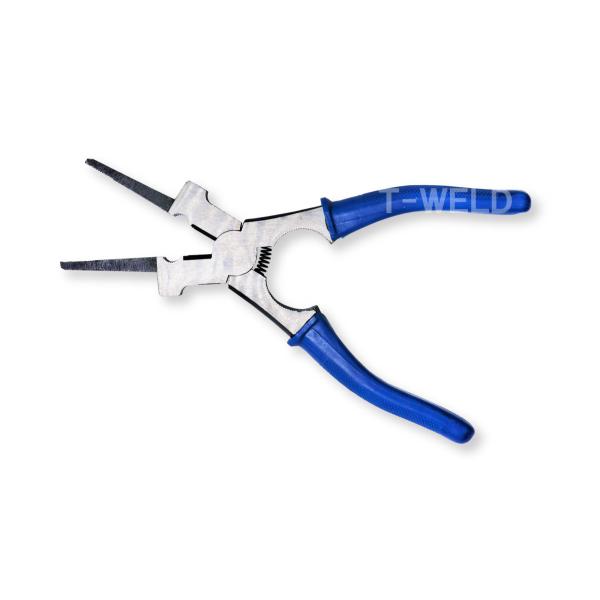 溶接用プライヤ ７と８ 各1本セット　在庫処理溶接作業のスピードアップに威力を発揮します。用途1.ノズル内外部のスパッタ除去2.ノズル先端のスパッタ除去3.チップの着脱4.溶接ワイヤーの切断5.ノズルの着脱6.ノズルをたたく7.絶縁筒の着脱...