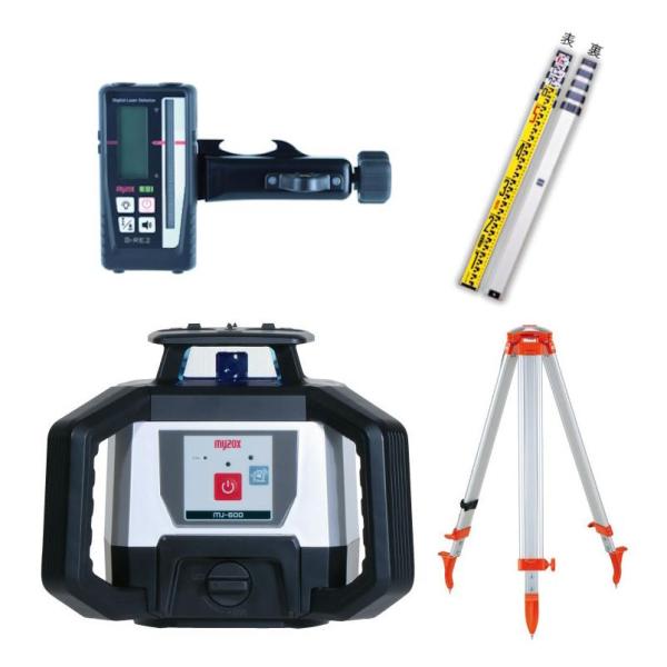 持ち運びに便利なコンパクトスタッフ ALG-25Y(1本)をプレゼント中！●測定範囲直径600m、水平出し、造成、基礎の天端出しに最適。・30ｍで±1.75mmの高精度±12″の水平精度でより正確なレベル出し・実用性の高いフロントバッテリー...