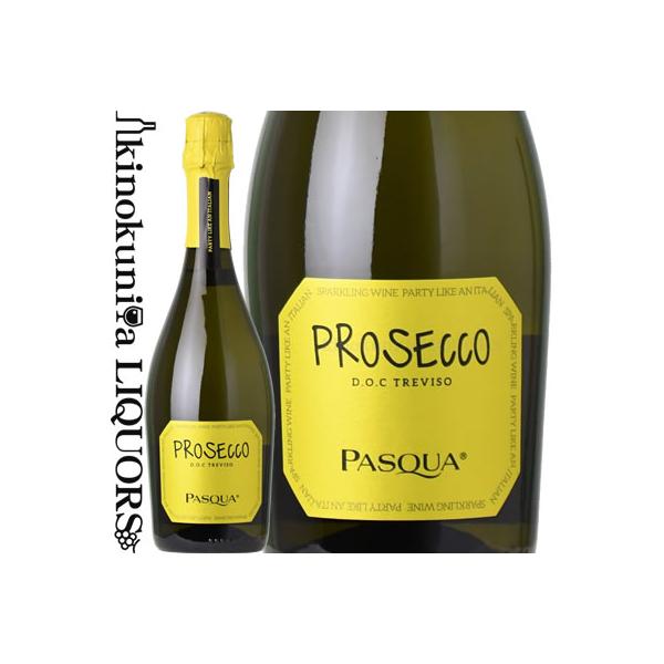 PASQUA PROSECCO D.O.C. SPUMANTE EXTRA DRYパスクアプロセッコ・スプマンテ　エキストラ・ドライ 白色スパークリングワイン　白味わい辛口ヴィンテージ品名に記載産地イタリア　ヴェネト格付DOC品種グレラAL...