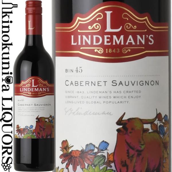 Lindeman's Bin  Cabernet Sauvignonリンデマンズ　ビン45 カベルネ・ソーヴィニヨン色：赤ワイン味わい：ミディアム〜フルボディヴィンテージ：品名に記載産地：オーストラリア品種：カベルネ・ソーヴィニヨン主体AL...