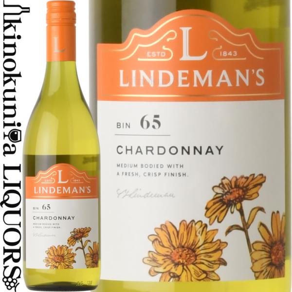 LINDEMAN'S BIN65 CHARDONNAYリンデマンズ　ビン65　シャルドネ色：白ワイン味わい：辛口ヴィンテージ：品名に記載産地：オーストラリア品種：シャルドネ主体ALC度数：＿%飲み頃温度：8℃前後キャップ仕様：スクリューキャ...