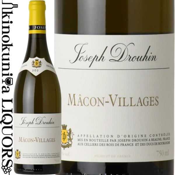 Maison Joseph Drouhin Macon-Villagesメゾン・ジョゼフ・ドルーアン　マコン・ヴィラージュ色：白ワイン味わい：辛口ヴィンテージ：品名に記載産地：フランス ブルゴーニュ マコネー原産地呼称：AOCマコン・ヴィラ...
