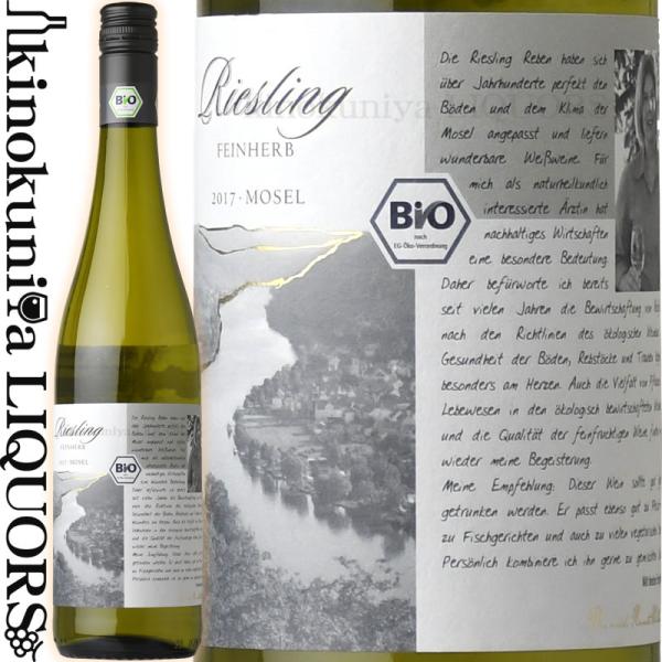 DR. RENATE MOSEL BIO RIESLINGドクター レナーテ モーゼル　ビオ　リースリング色白ワイン味わいやや辛口ヴィンテージ品名に記載産地ドイツ　モーゼル・ザール・ルーヴァー地域　ツェル／モーゼル原産地呼称ＱｂＡ品種リース...