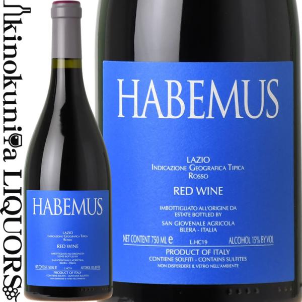 HABEMUS ETICHETTA BLU アベームス　エチケッタ・ブル色：赤ワイン味わい：フルボディヴィンテージ：品名に記載産地：イタリア　ラツィオ州原産地呼称：I.G.T. LAZIO ROSSO品種：グルナッシュ100％ALC度数：1...