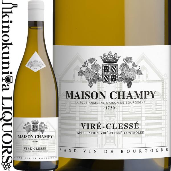 MAISON CHAMPY　メゾン・シャンピーVir〓-Cless〓　ヴィレ・クレッセ色：白ワイン味わい：辛口ヴィンテージ：品名に記載産地：フランス ブルゴーニュ原産地呼称：ACヴィレ・クレッセ品種：シャルドネALC度数：13%飲み頃温度：...