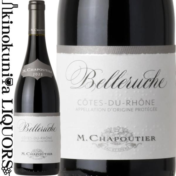 ミシェル シャプティエM.Chapoutier C〓tes du Rh〓ne Belleruche Rougeコート・デュ・ローヌ ベルルーシュ ルージュ色：赤ワイン味わい：フルボディヴィンテージ：品名に記載産地：フランス ローヌ格付：AC...