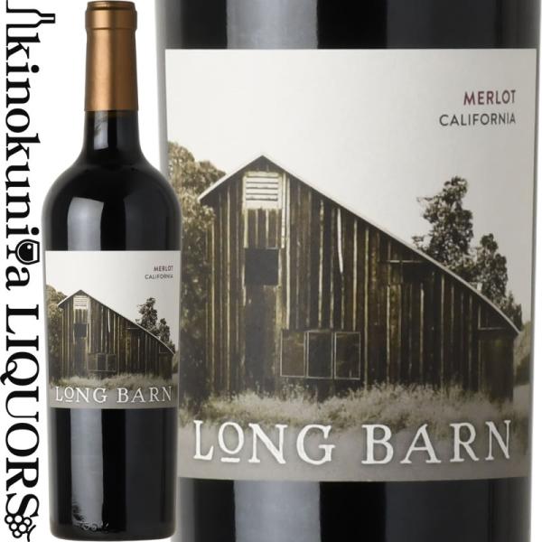 LONG BARN Merlotロングバーン メルロー色：赤ワイン味わい：フルボディヴィンテージ：品名に記載産地：アメリカ カリフォルニアAVA：カリフォルニアAVA品種：メルロー100％ALC度数：＿%飲み頃温度：15℃キャップ仕様：コル...