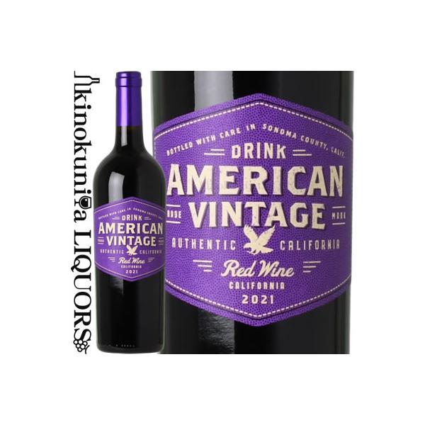 AMERICAN VINTAGE RED WINEアメリカン・ヴィンテージ レッド ワイン色：赤ワイン味わい：フルボディヴィンテージ：品名に記載産地：アメリカ カリフォルニア品種：プティ・シラー65%、プティ・ヴェルド16%、マルベック11...