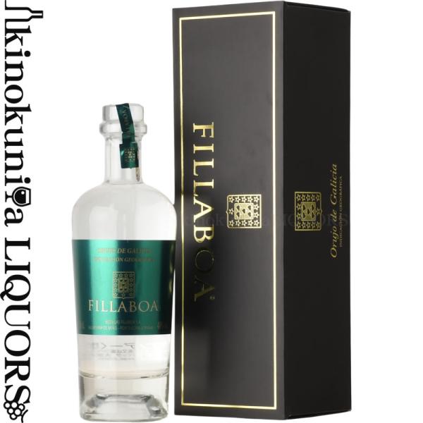 FILLABOA ORUJO BLANCOフィジャボア・オルホ・ブランコ酒税区分：ブランデー味わい：辛口ヴィンテージ：品名に記載産地：スペイン原産地呼称：I.G.Orujo de Galicia品種：アルバリーニョ100%ALC度数：40%...